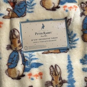 Beatrix Potter | Bedding | Beatrix Potter Peter Rabbit Velvet Soft ...